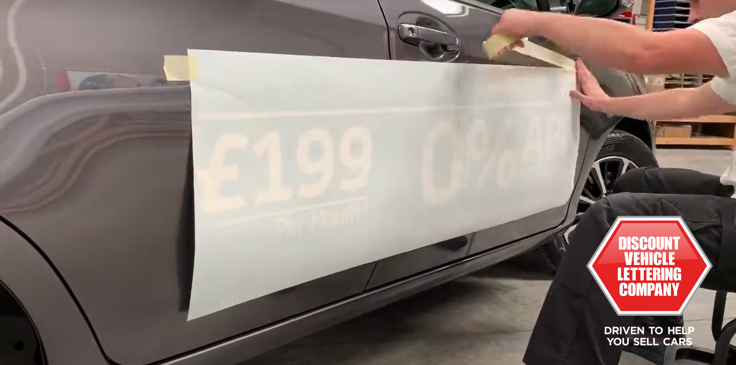 How to Fit Vehicle Graphics & Showroom POS | Fitting Instructions | DVLC